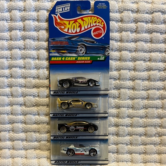 Mattel | Toys | 997 Mattel Hot Wheels Dash 4 Cash Series 4 Vehicle Set ...